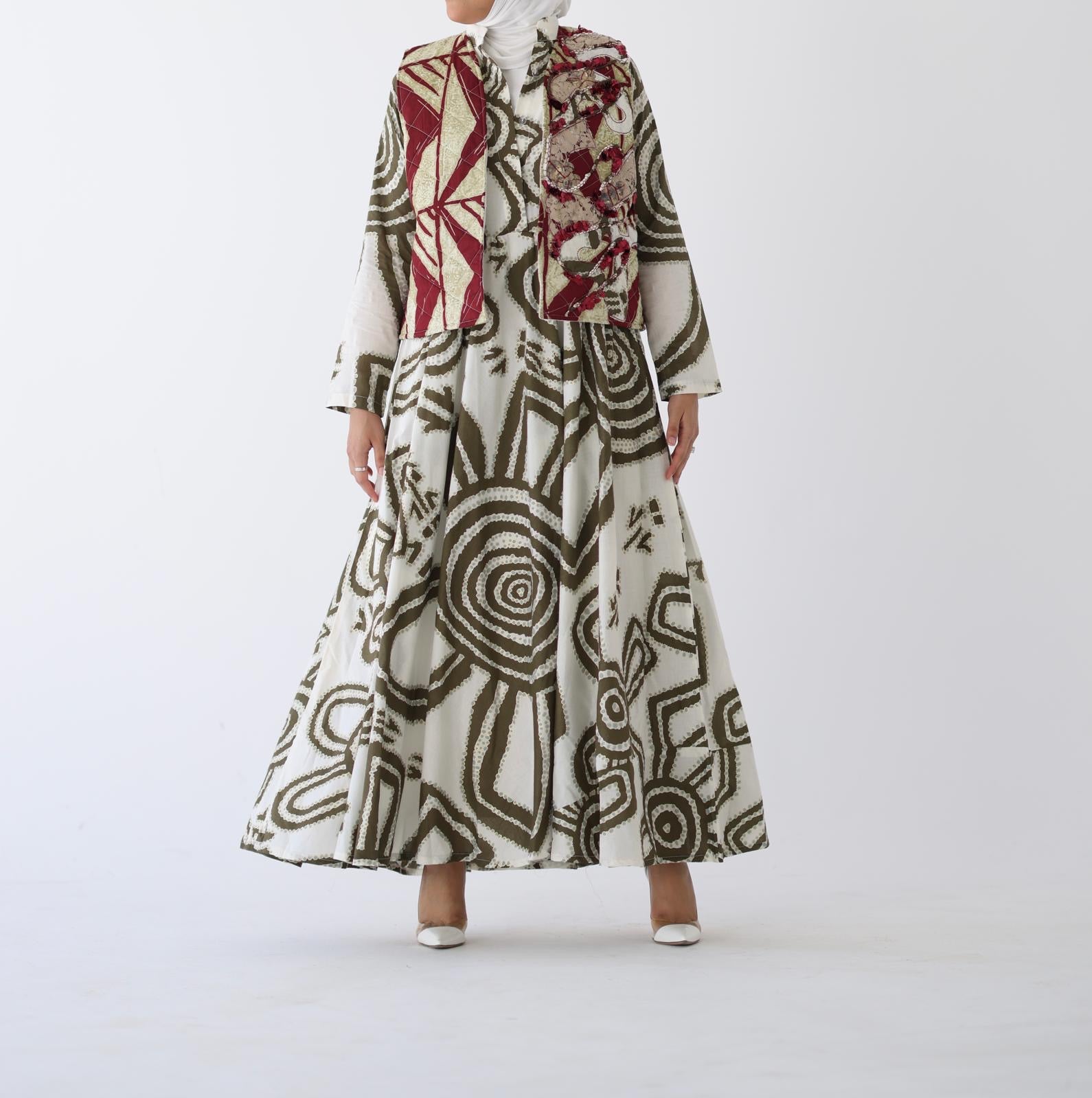 Maroon Dress – Misha Kuwait